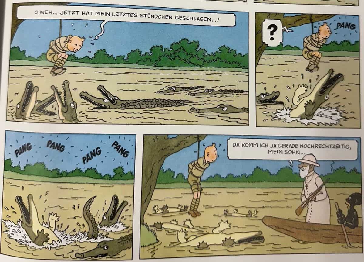 KinderundJugendmedien.de - Hergé: Tim im Kongo
